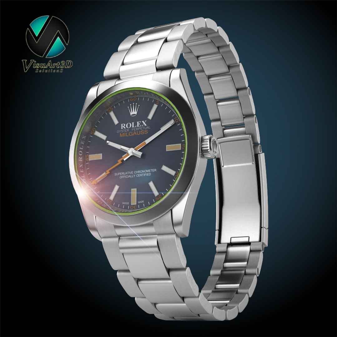 3d rolex watches model