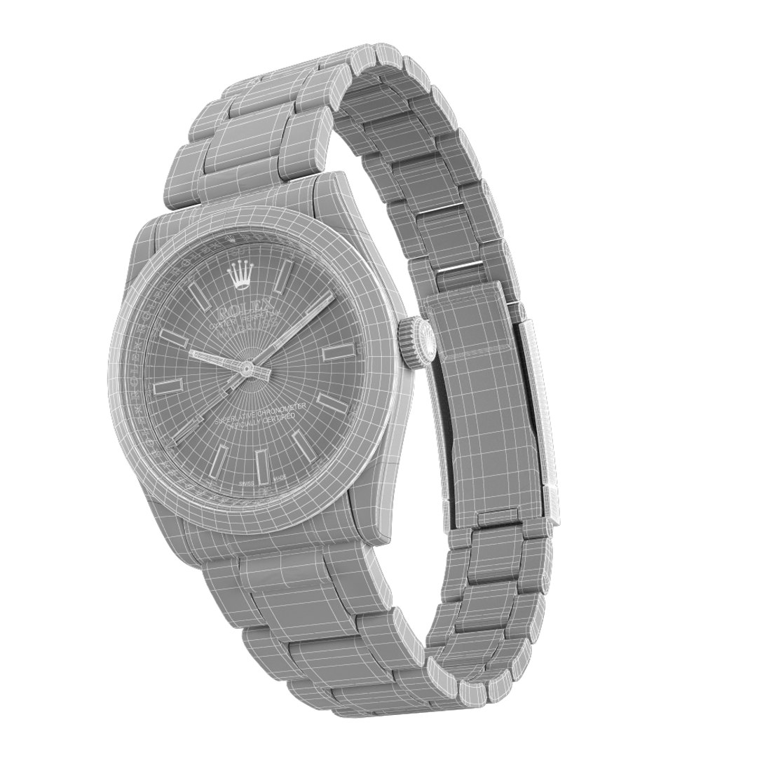 3d rolex watches model