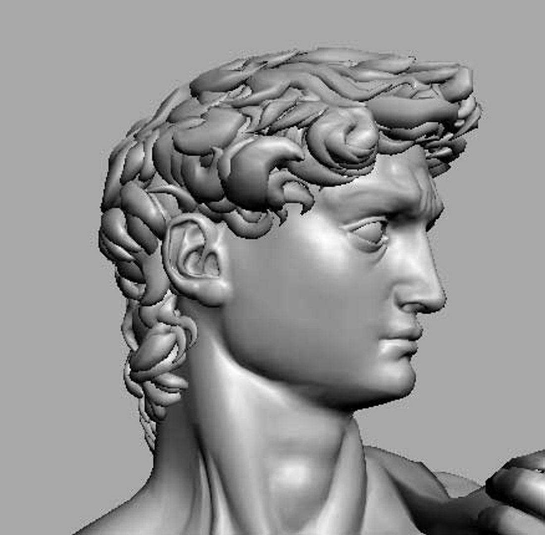 3d Model David Statue Accurate