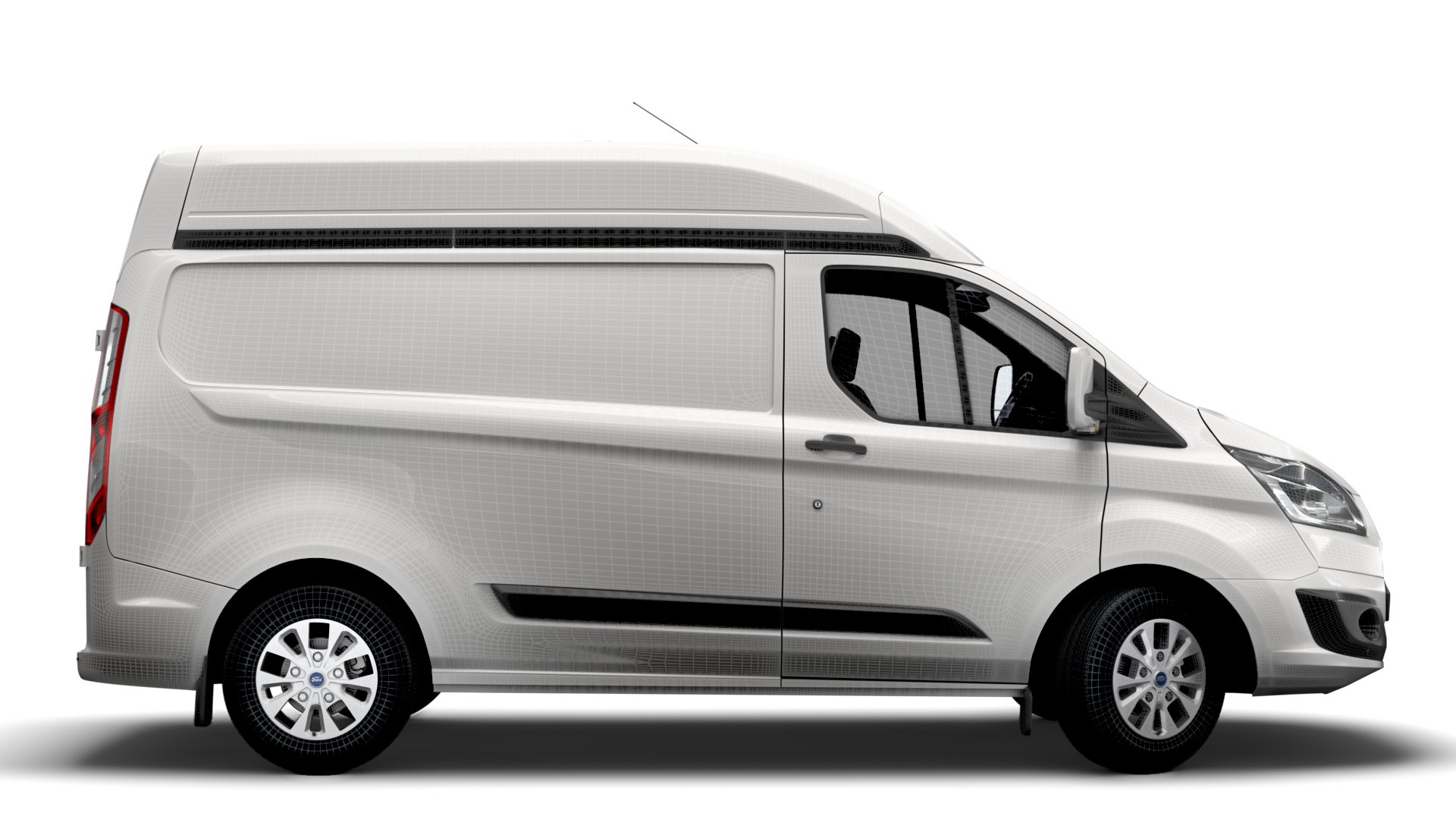 Ford Transit Custom L1H2 2018 3D - TurboSquid 1979027