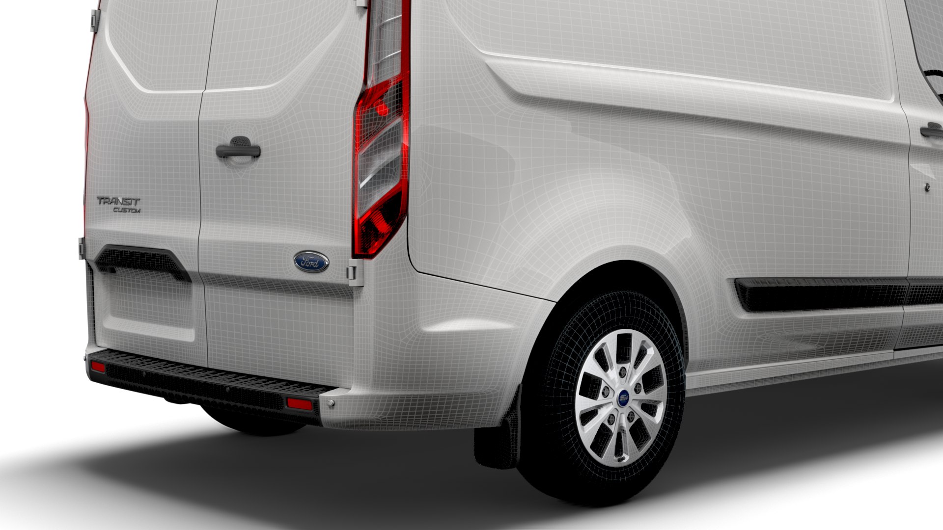 Ford Transit Custom L1H2 2018 3D - TurboSquid 1979027