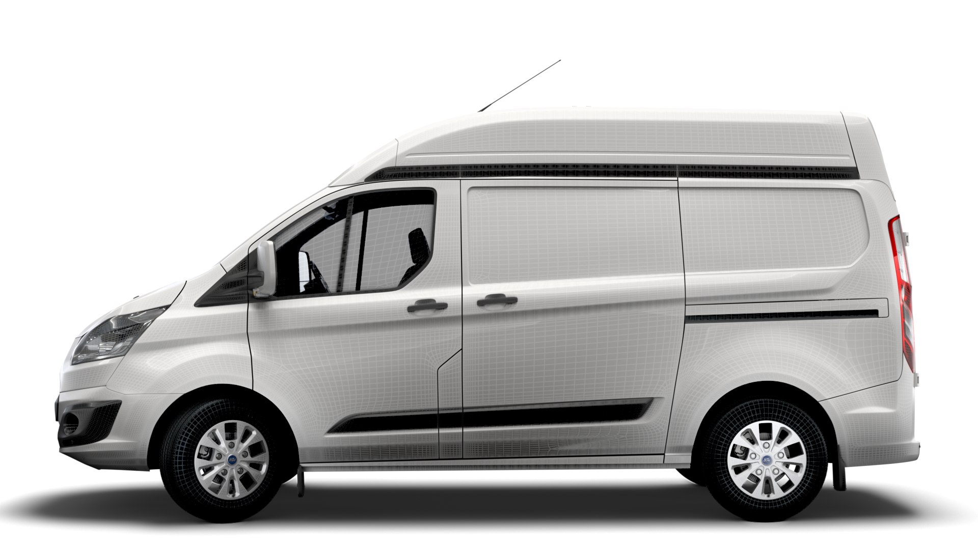 Ford Transit Custom L1H2 2018 3D - TurboSquid 1979027