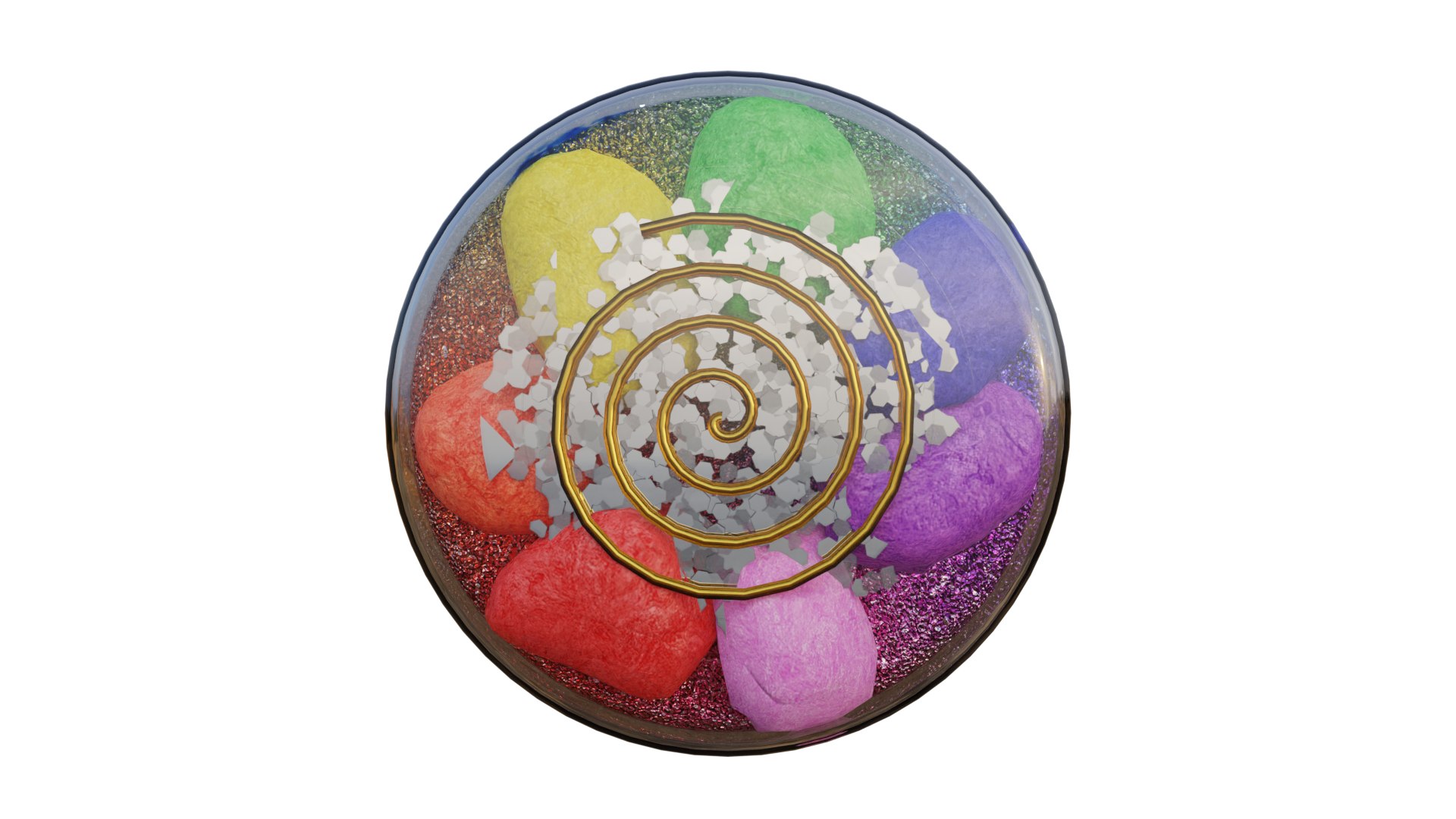 3D Wall Chakra Model - TurboSquid 2215676