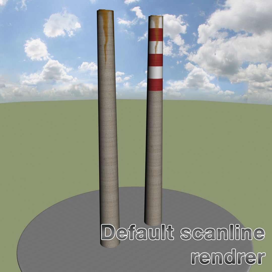 3d Model Smoke Stack