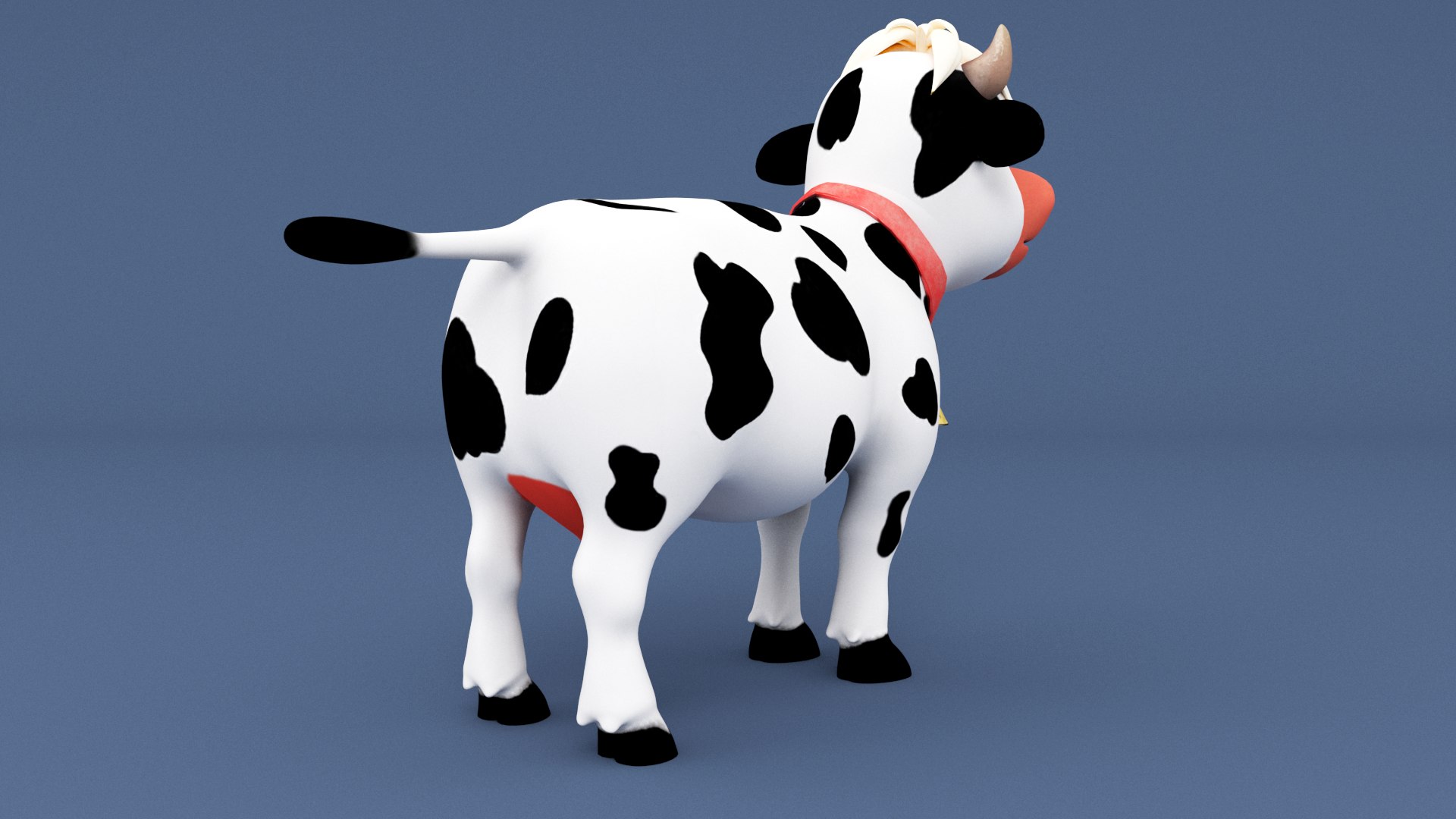 Cow Cartoon - Low -poly Low-poly 3D Model 3D Model - TurboSquid 1962265