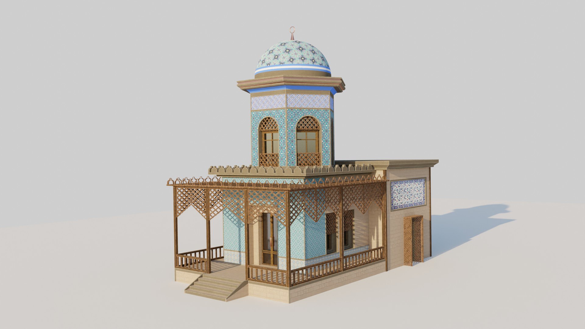 Ancient Arabic House 03 3D Model - TurboSquid 2249228