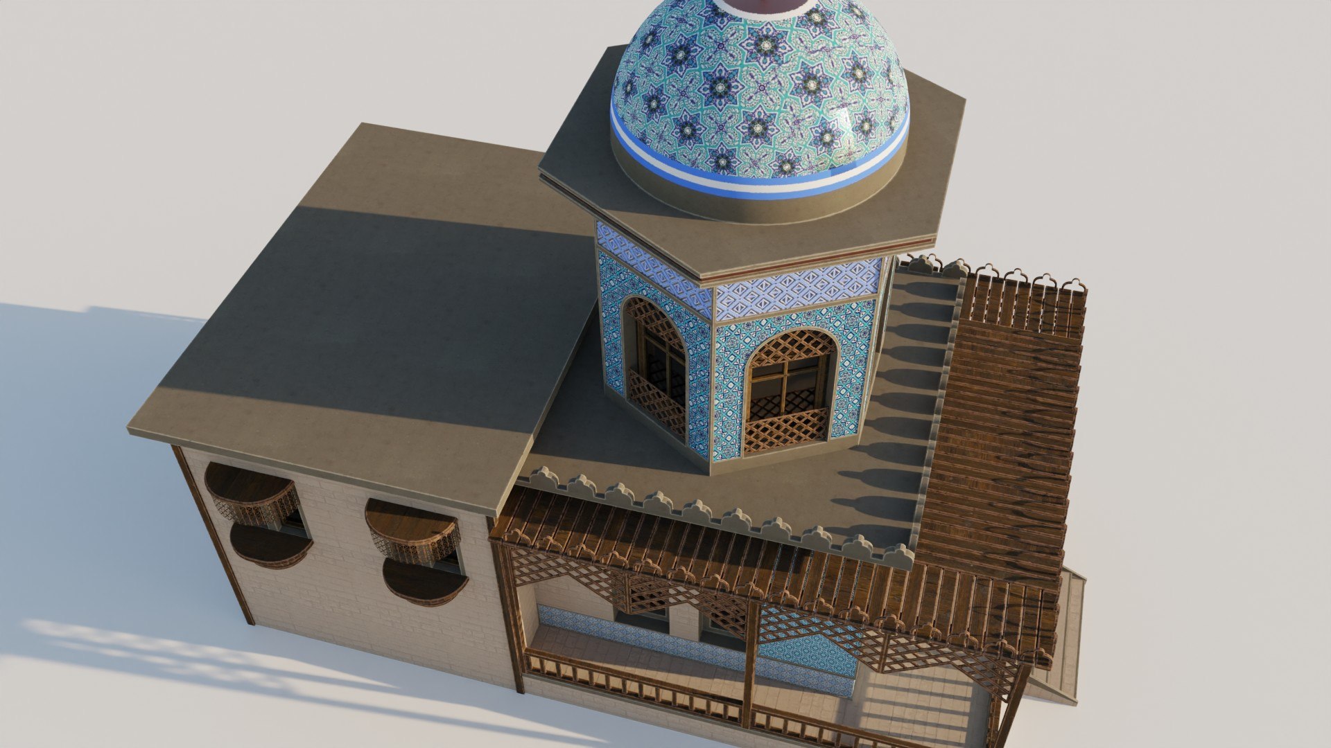 Ancient Arabic House 03 3D Model - TurboSquid 2249228