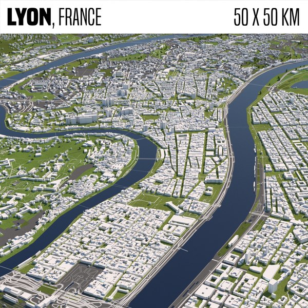 3D Lyon Models | TurboSquid