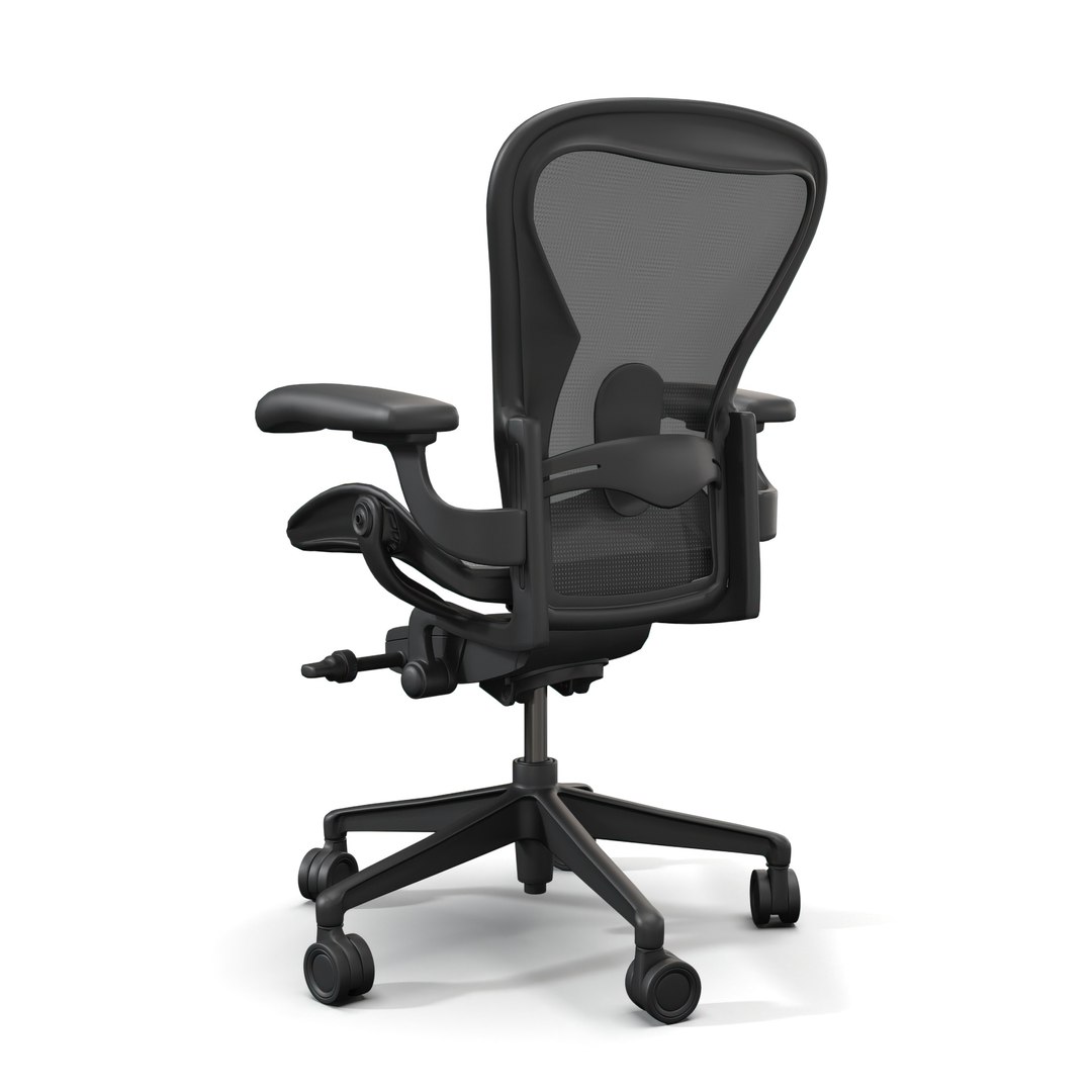 3D Herman Miller Aeron Chair PBR Model - TurboSquid 2209337