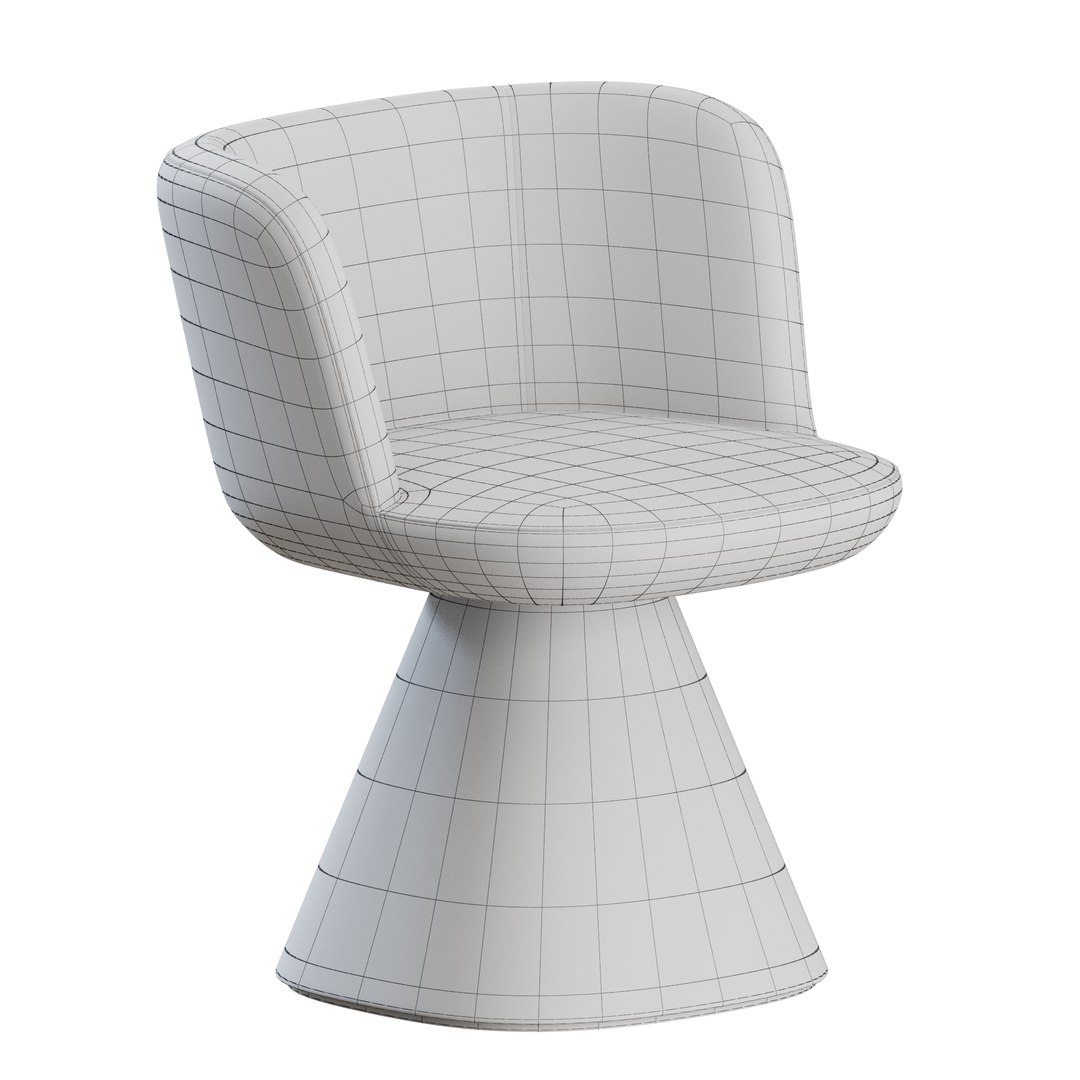 Flair O Chair By BB Italia Model - TurboSquid 1823463