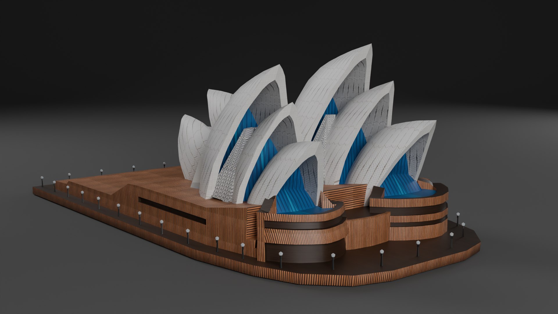 3D Sydney Opera House Model - TurboSquid 2340115