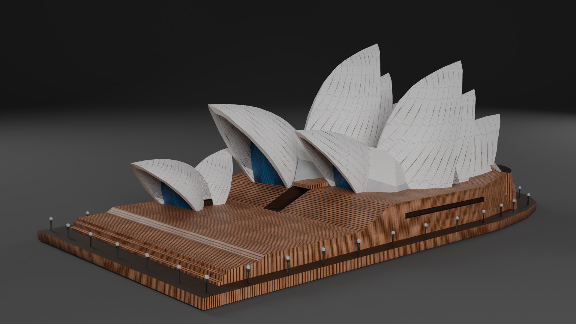 3D Sydney Opera House Model - TurboSquid 2340115