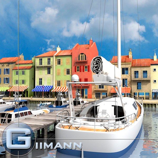 3D Marina Models | TurboSquid