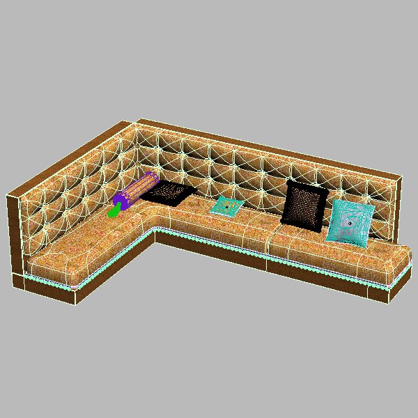 3d max turkish sofa