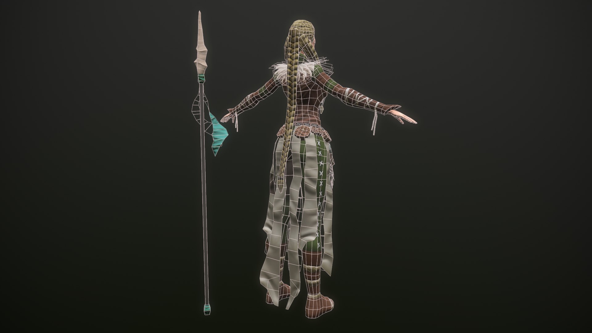 Female Game Character 3.0 - Low Poly 3D Model - TurboSquid 2124265