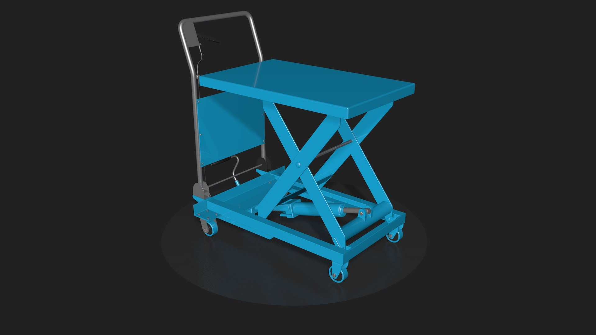 Three Lifting Trolleys 3D Model - TurboSquid 1722820
