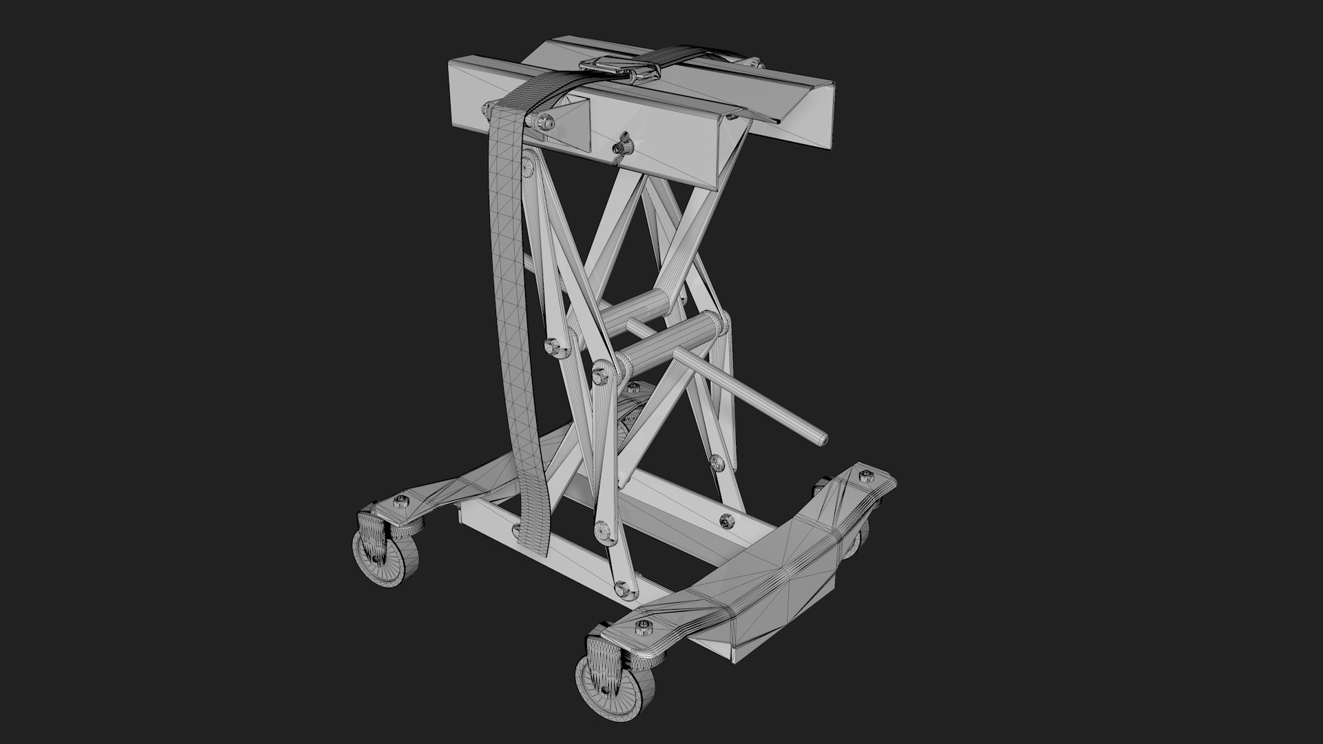 Three Lifting Trolleys 3D Model - TurboSquid 1722820