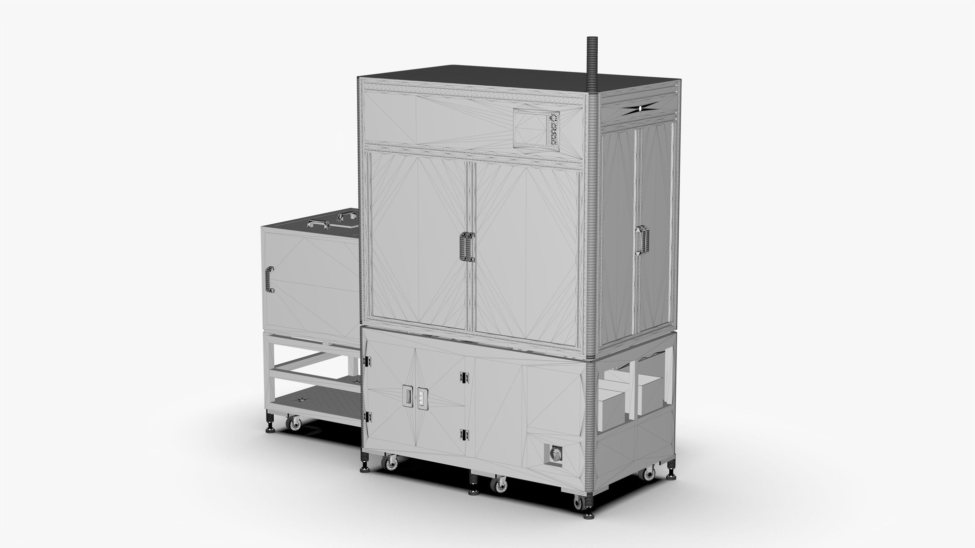 Fully Automatic Drilling And Tapping Machine 3D Model - TurboSquid 2015625