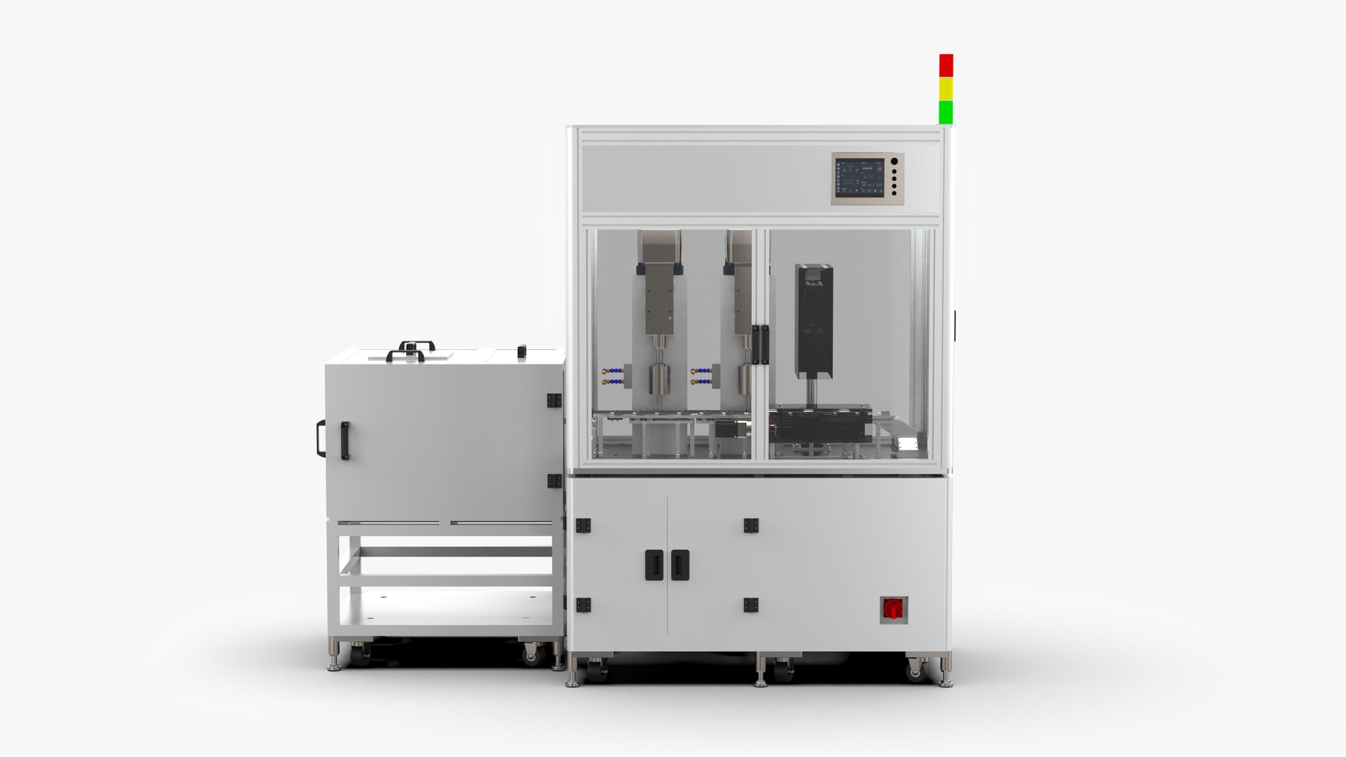 Fully Automatic Drilling And Tapping Machine 3D Model - TurboSquid 2015625
