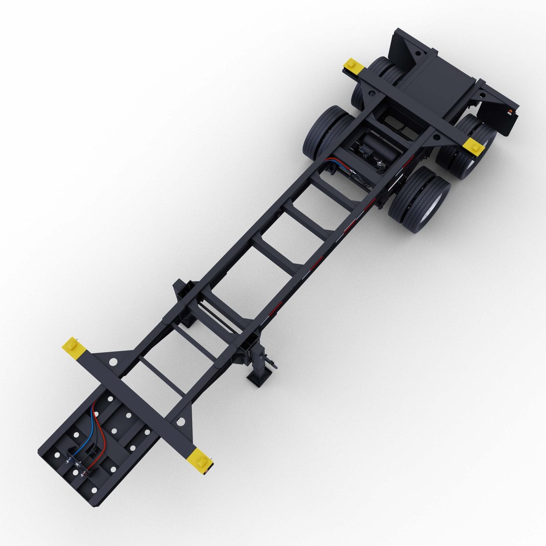 CIE Pioneer 23 Tandem Slider Chassis 3D Model - TurboSquid 1931947