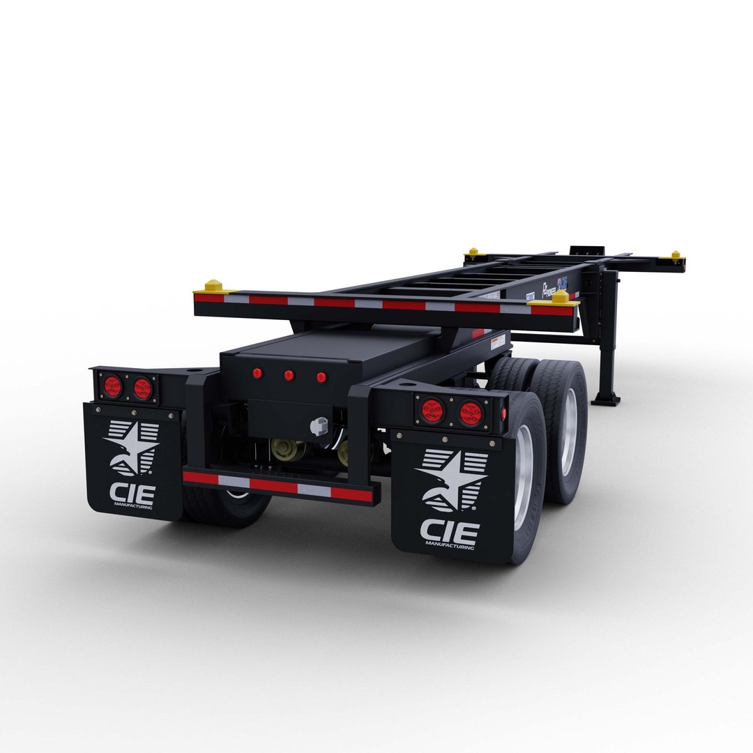 CIE Pioneer 23 Tandem Slider Chassis 3D Model - TurboSquid 1931947
