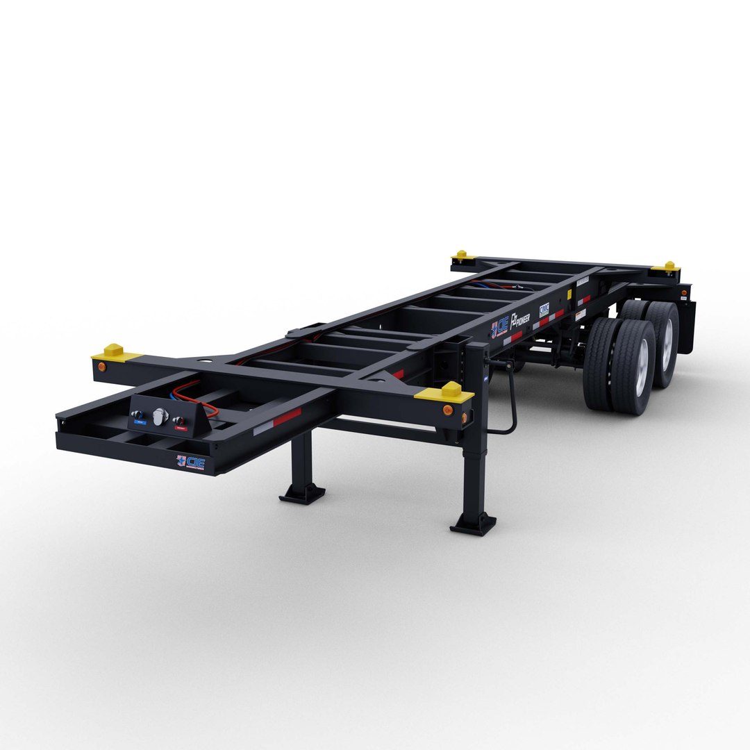 CIE Pioneer 23 Tandem Slider Chassis 3D Model - TurboSquid 1931947