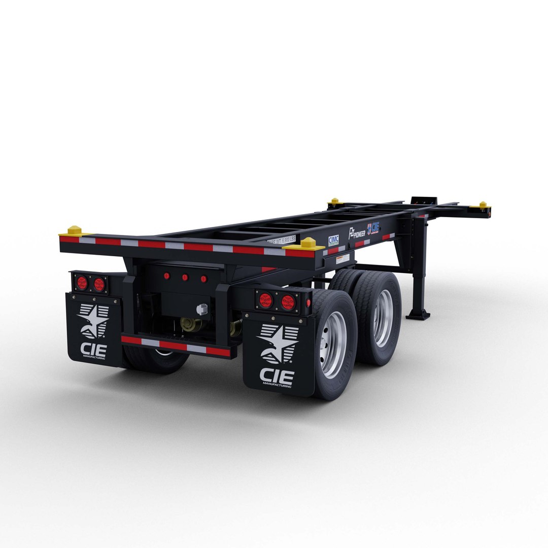 CIE Pioneer 23 Tandem Slider Chassis 3D Model - TurboSquid 1931947