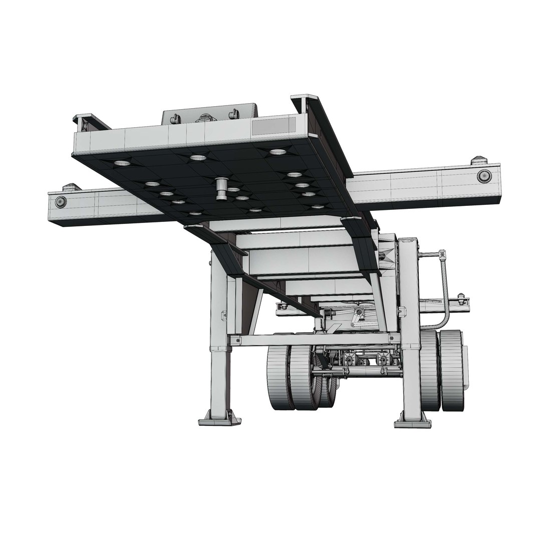 CIE Pioneer 23 Tandem Slider Chassis 3D Model - TurboSquid 1931947