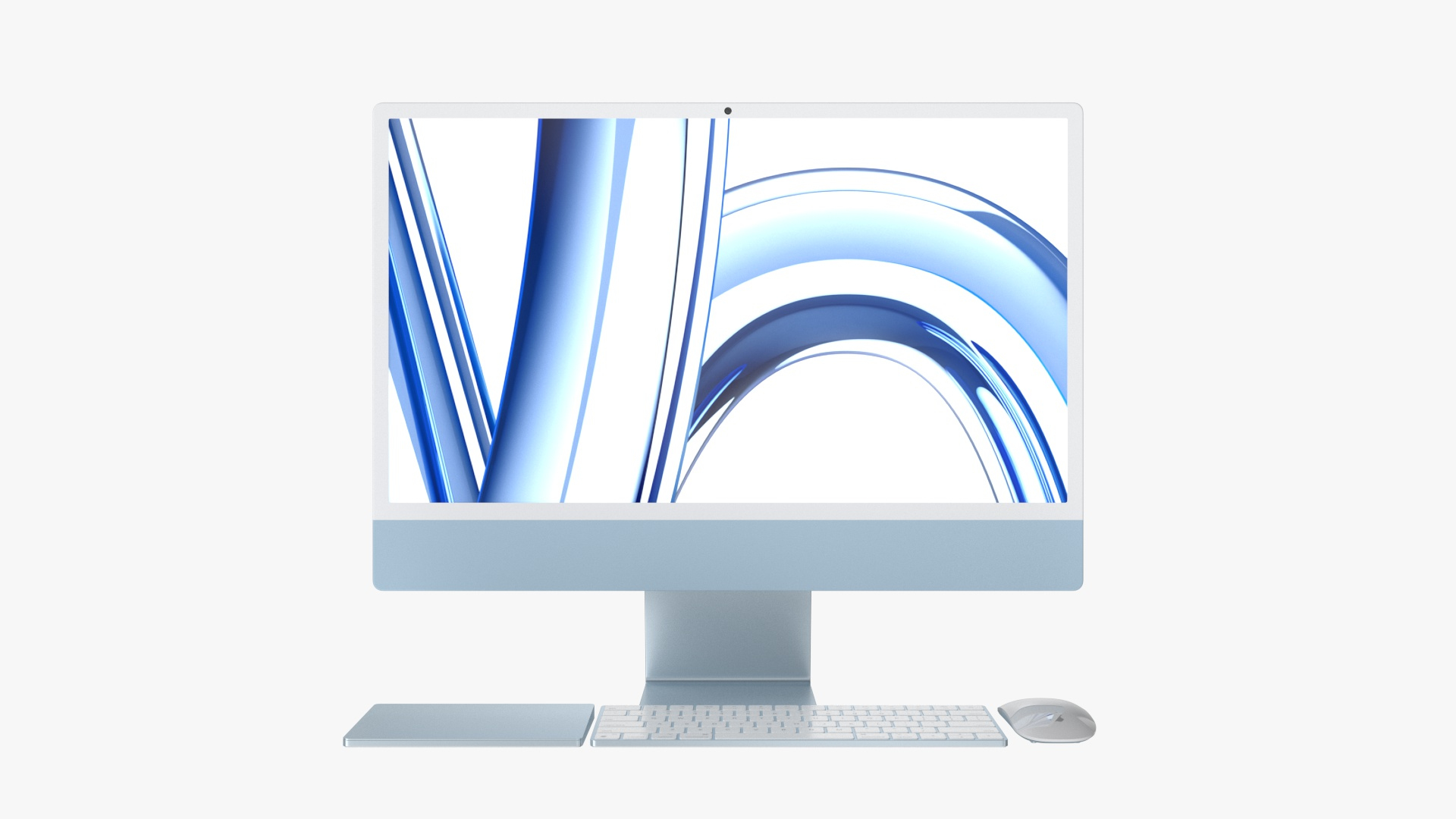 3D Apple IMac 2023 Blue - TurboSquid 2151963
