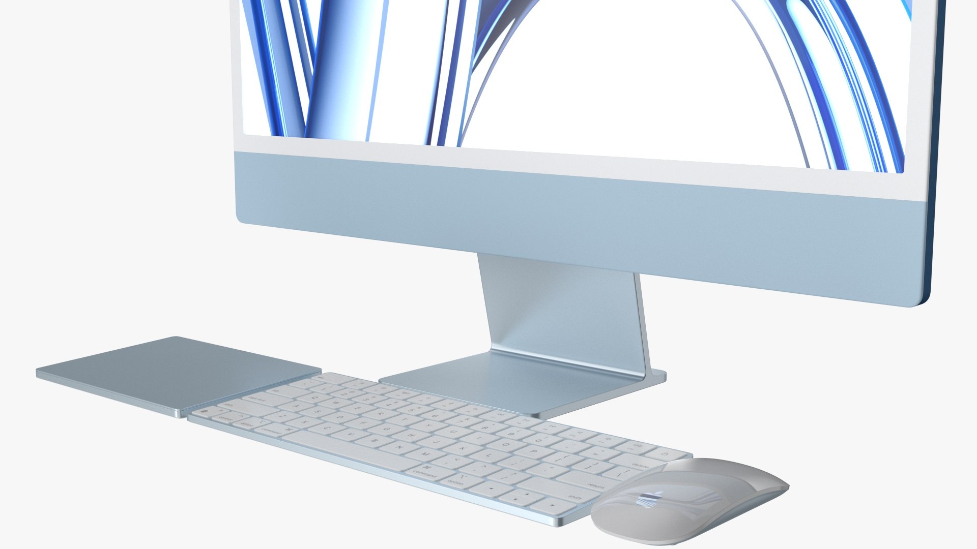 3D Apple IMac 2023 Blue - TurboSquid 2151963