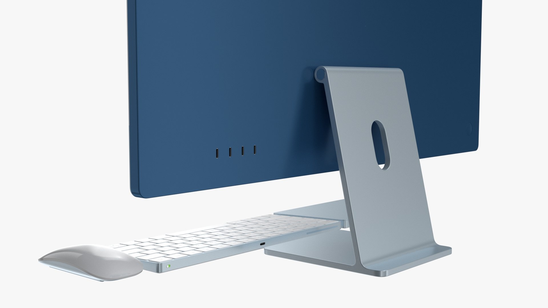 3D Apple IMac 2023 Blue - TurboSquid 2151963