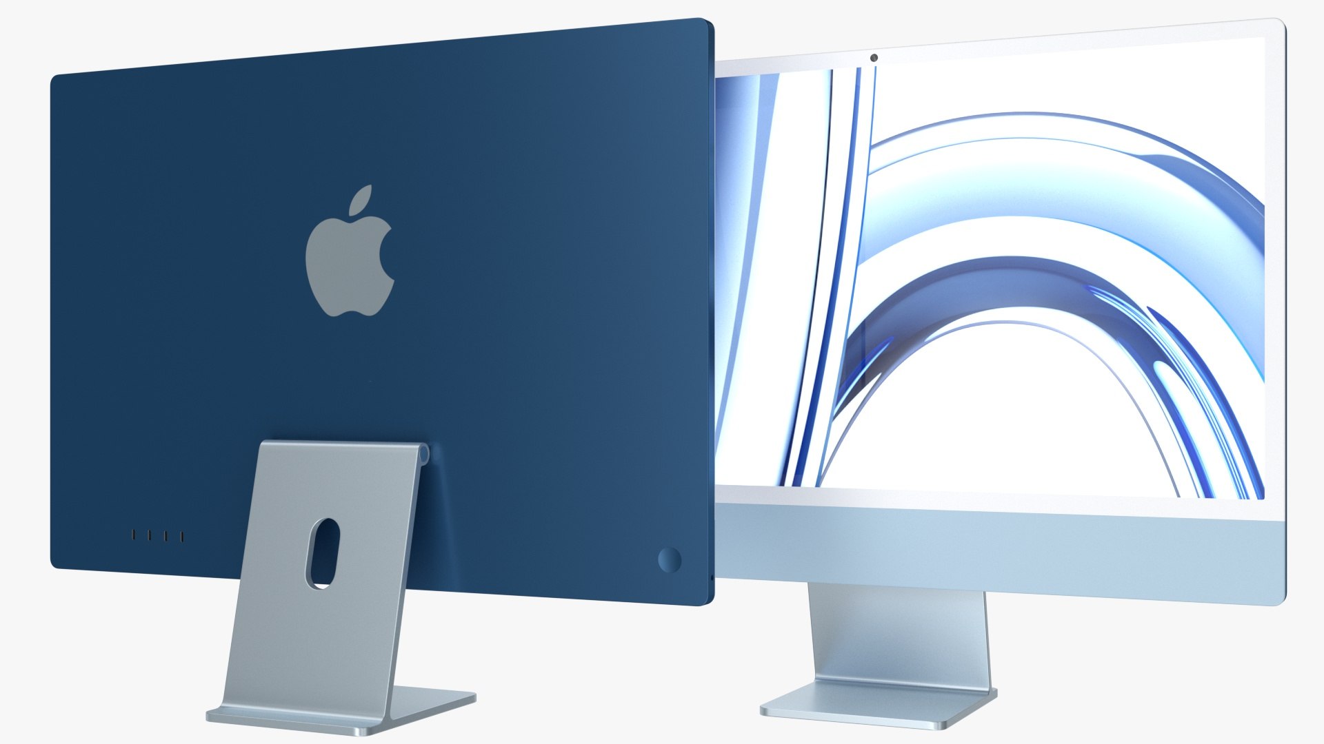 3D Apple IMac 2023 Blue - TurboSquid 2151963