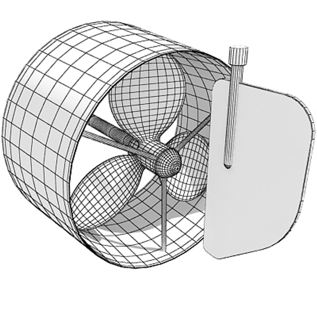 3d Propeller Prop Model
