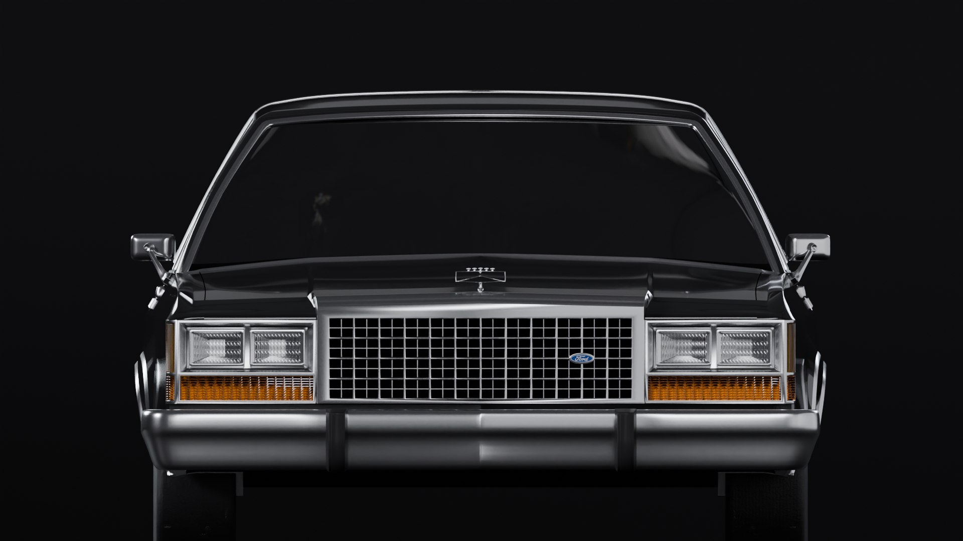 Ford Crown Victoria 1985 Model - TurboSquid 2378956
