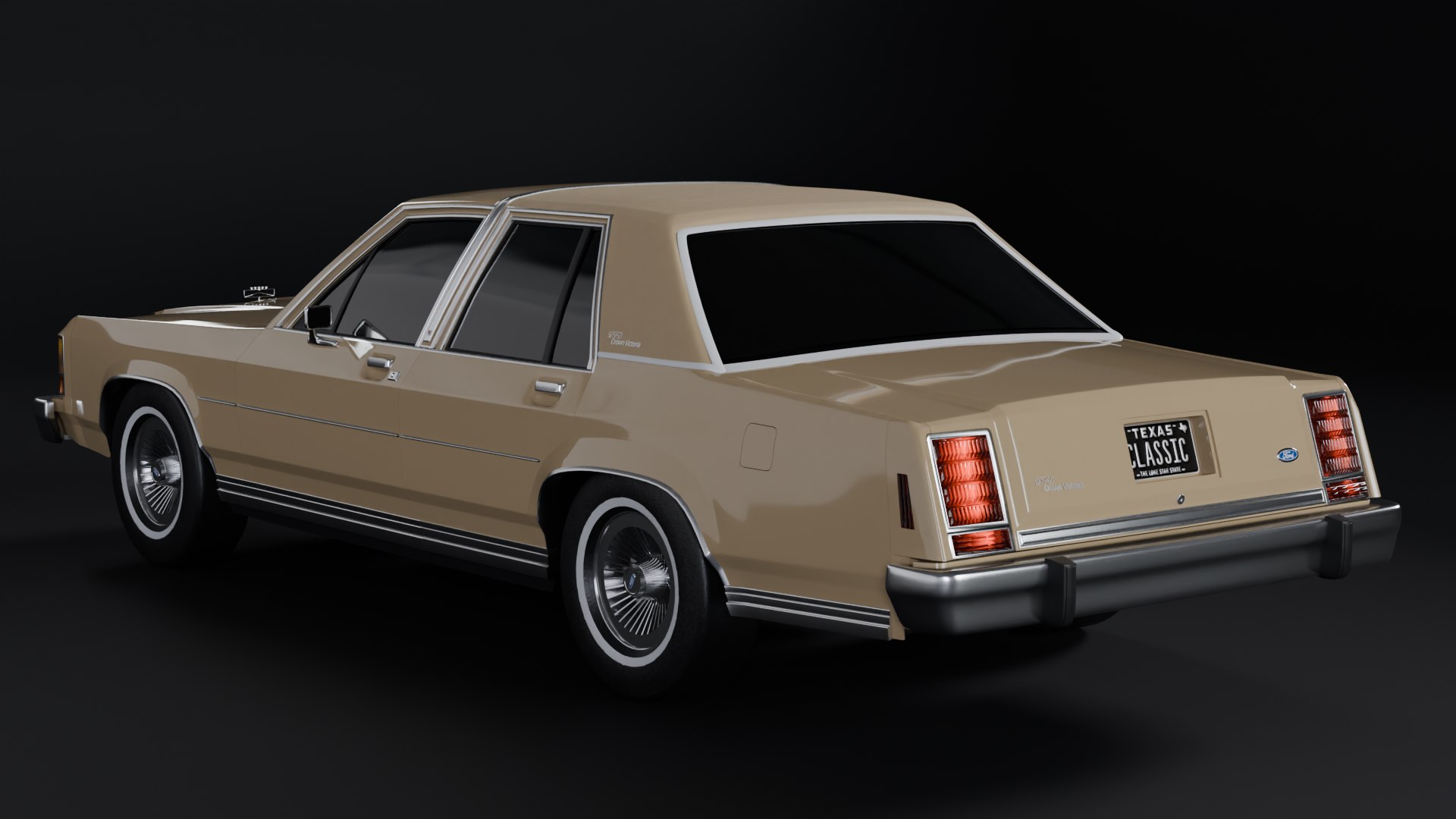 Ford Crown Victoria 1985 Model - TurboSquid 2378956