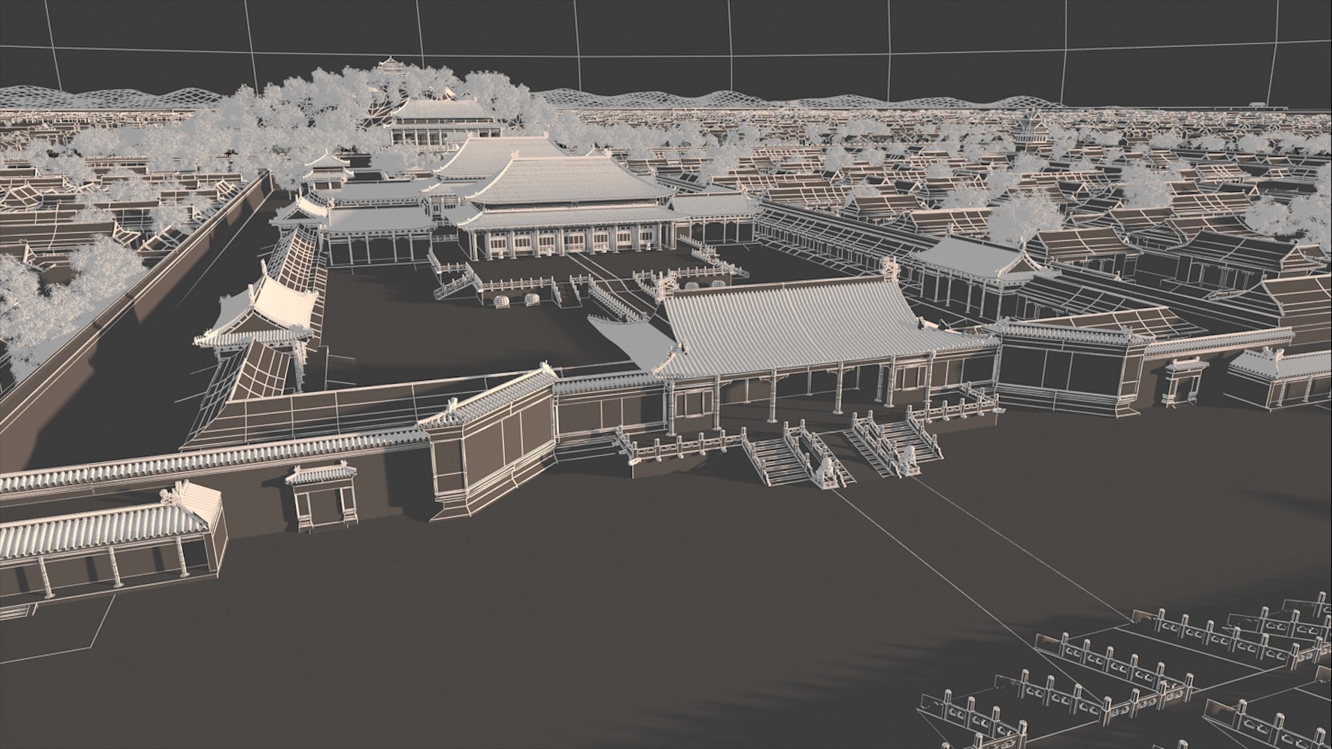 Imperial Palace 3D Model - TurboSquid 2016082