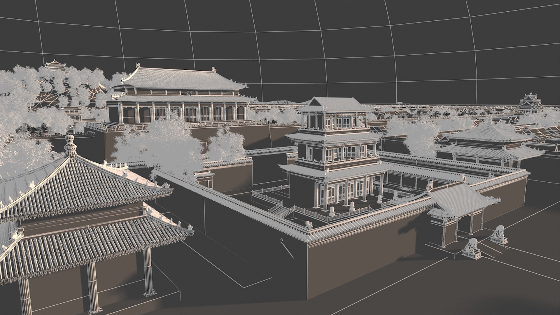 Imperial Palace 3D Model - TurboSquid 2016082