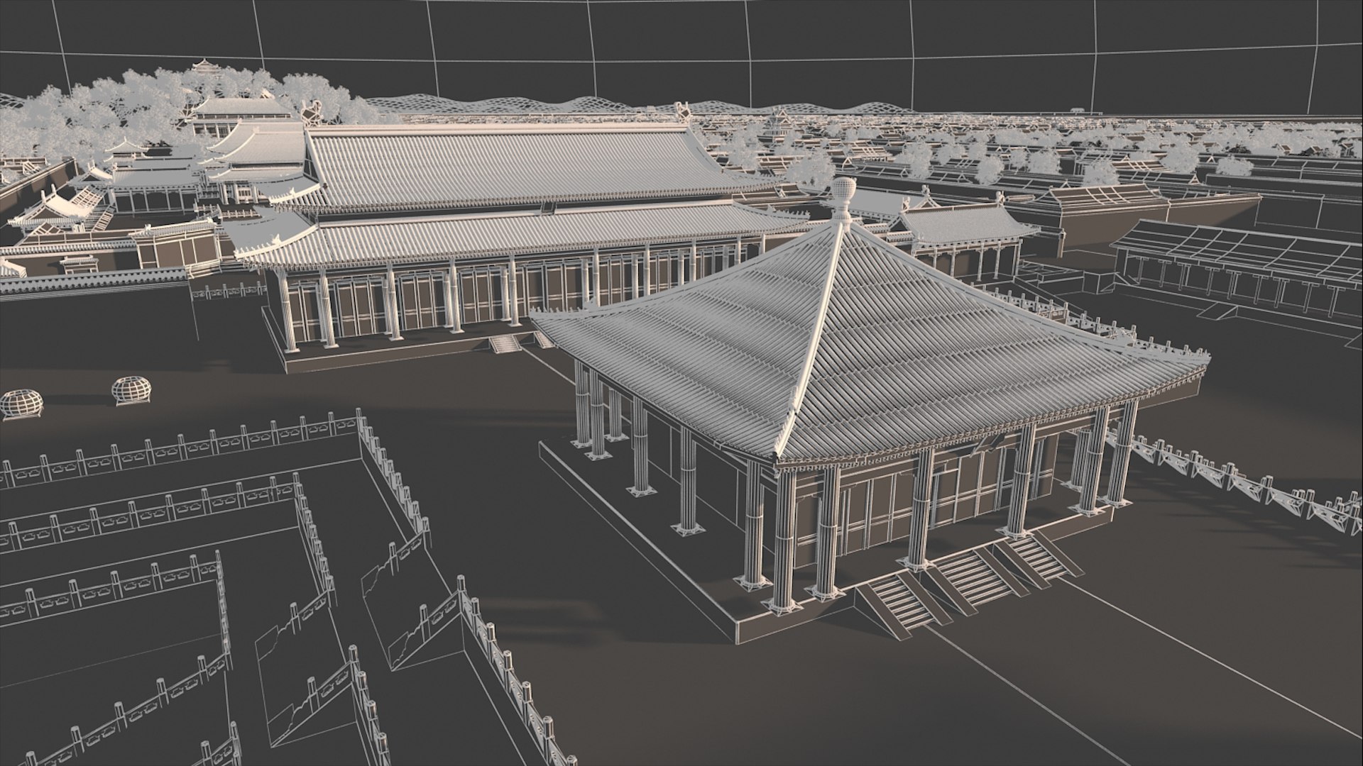 Imperial Palace 3D Model - TurboSquid 2016082