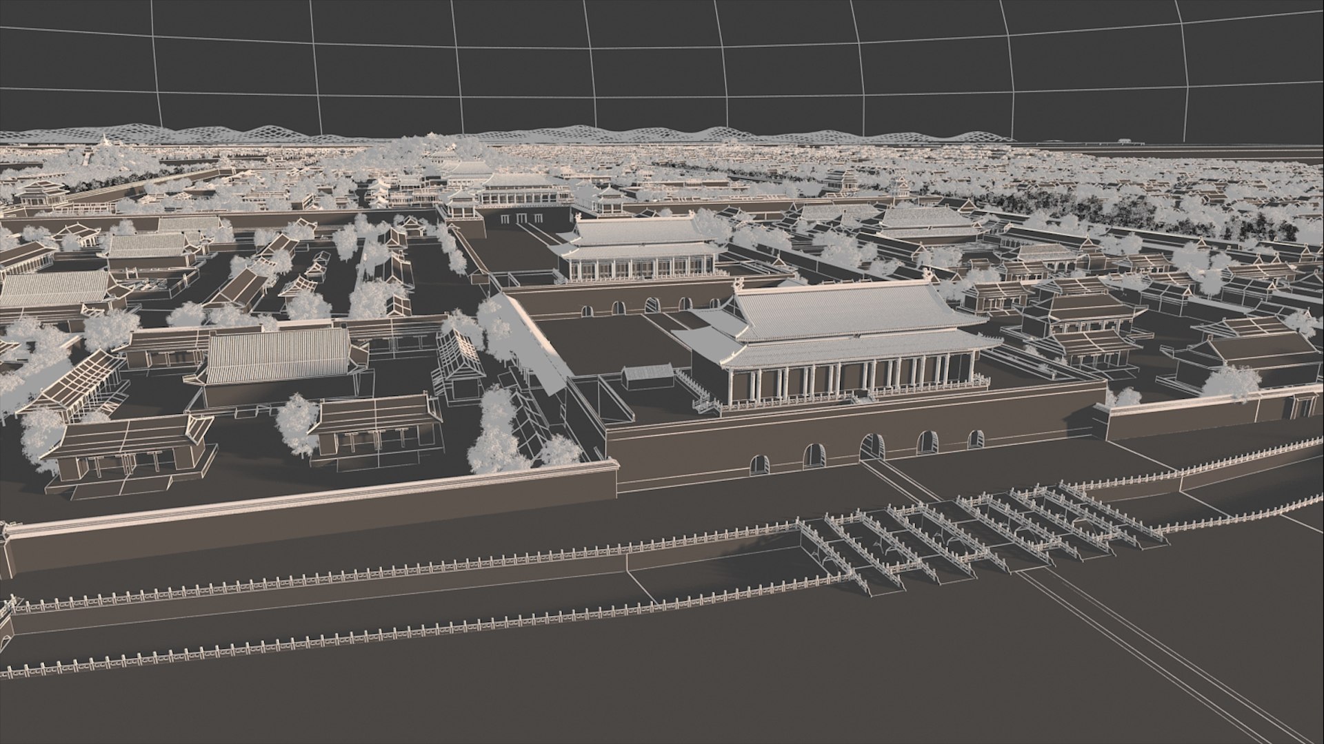 Imperial Palace 3D Model - TurboSquid 2016082