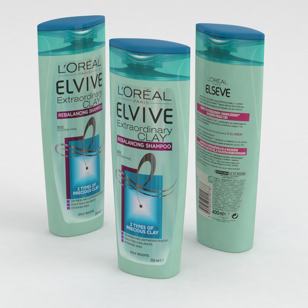 Shampoo Model - TurboSquid 1400715