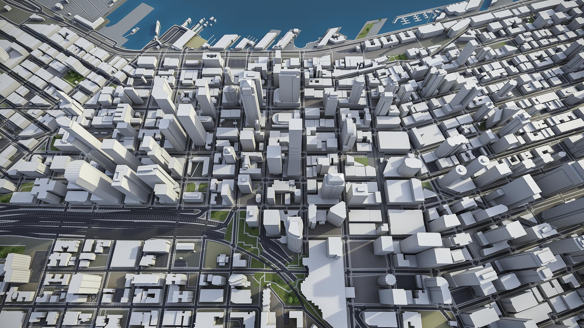 Seattle city area 3D model - TurboSquid 1334510