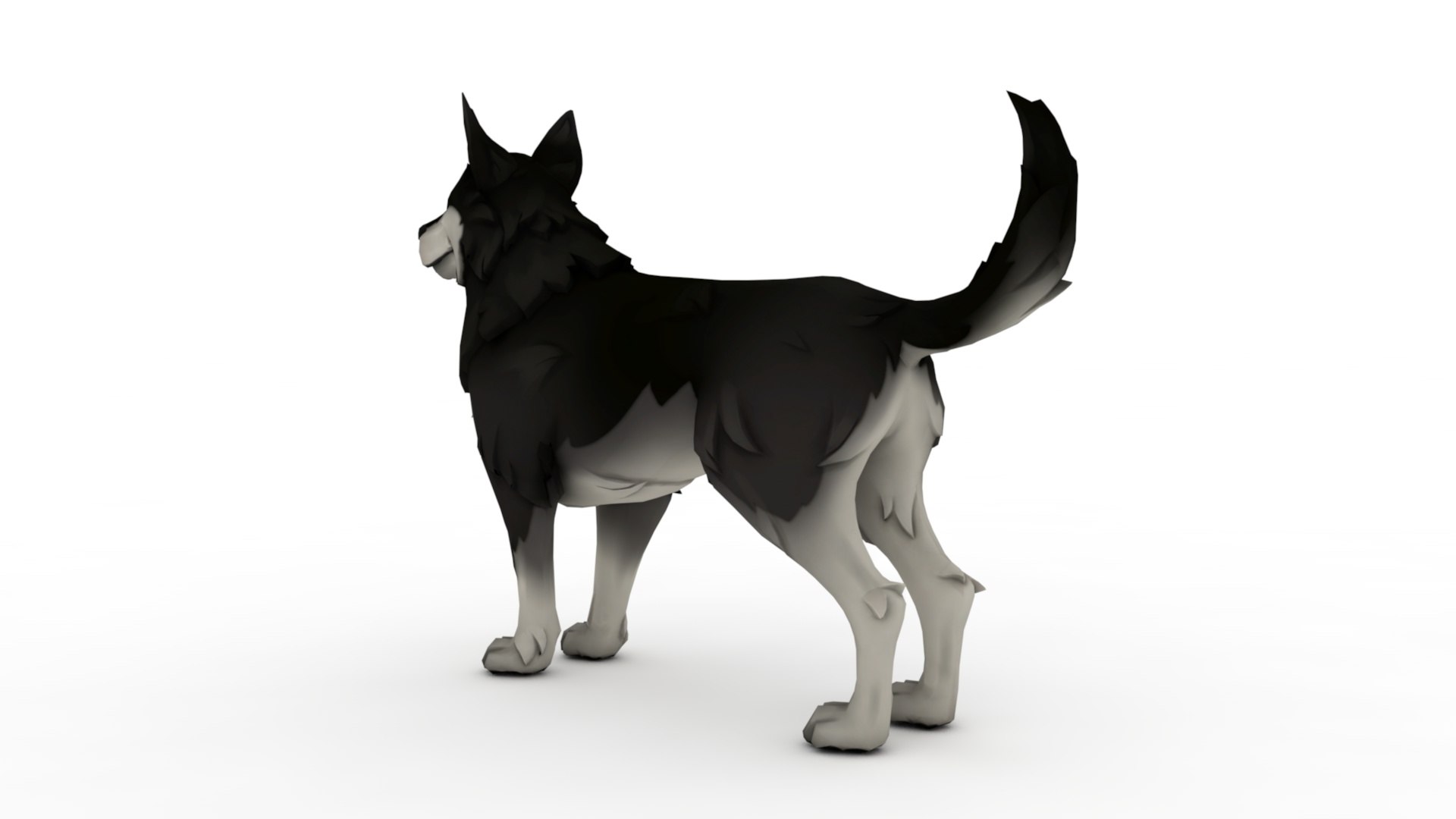 Husky dog 3D model - TurboSquid 1953876