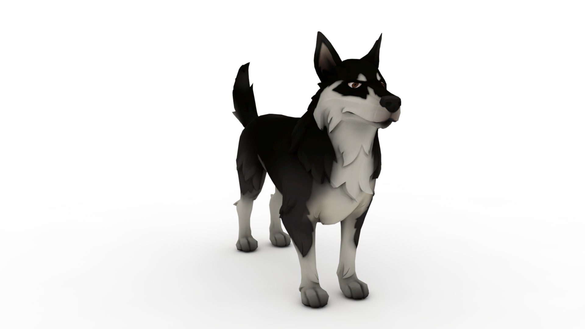 Husky Dog 3D Model - TurboSquid 1953876
