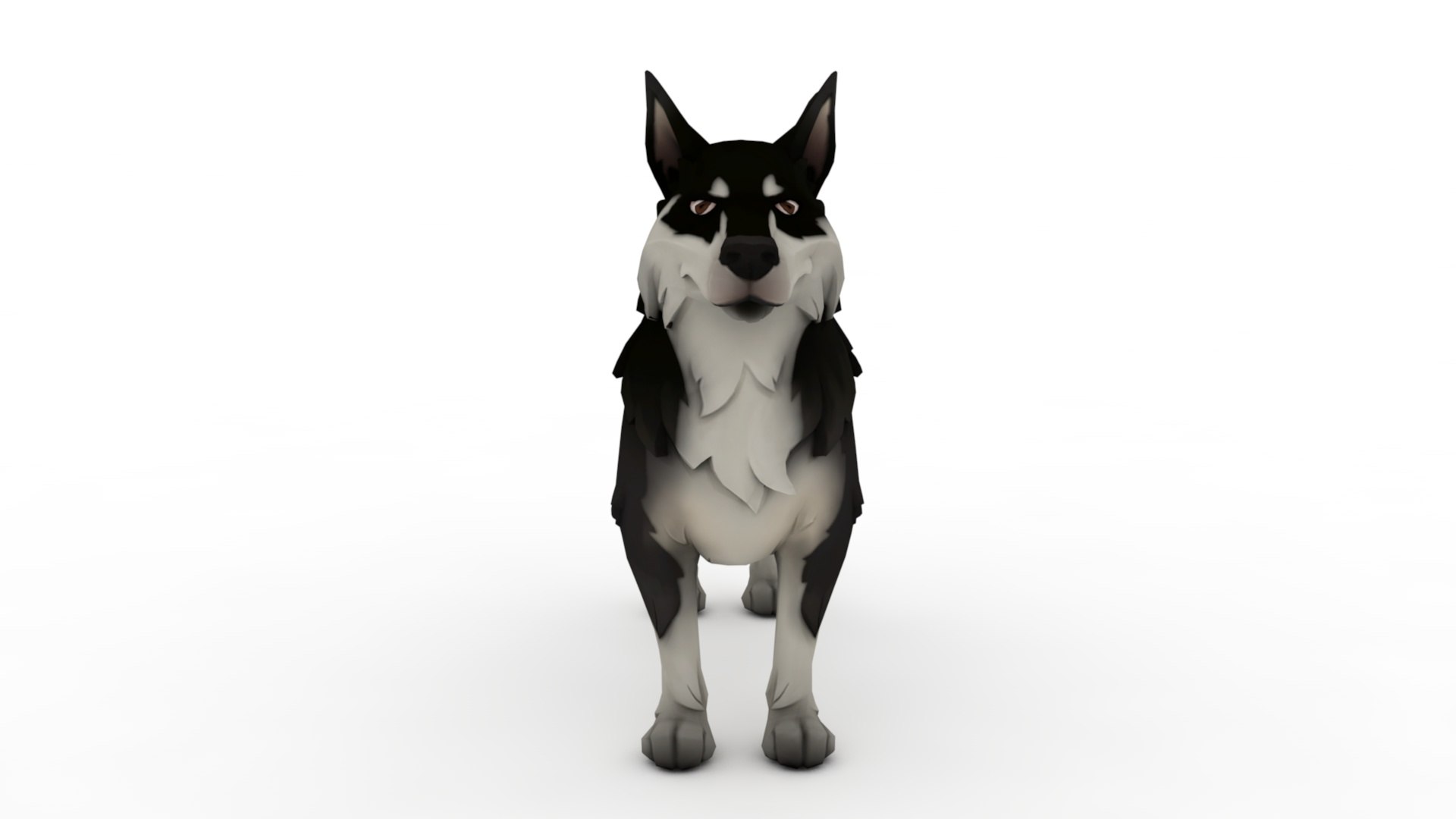 Husky dog 3D model - TurboSquid 1953876