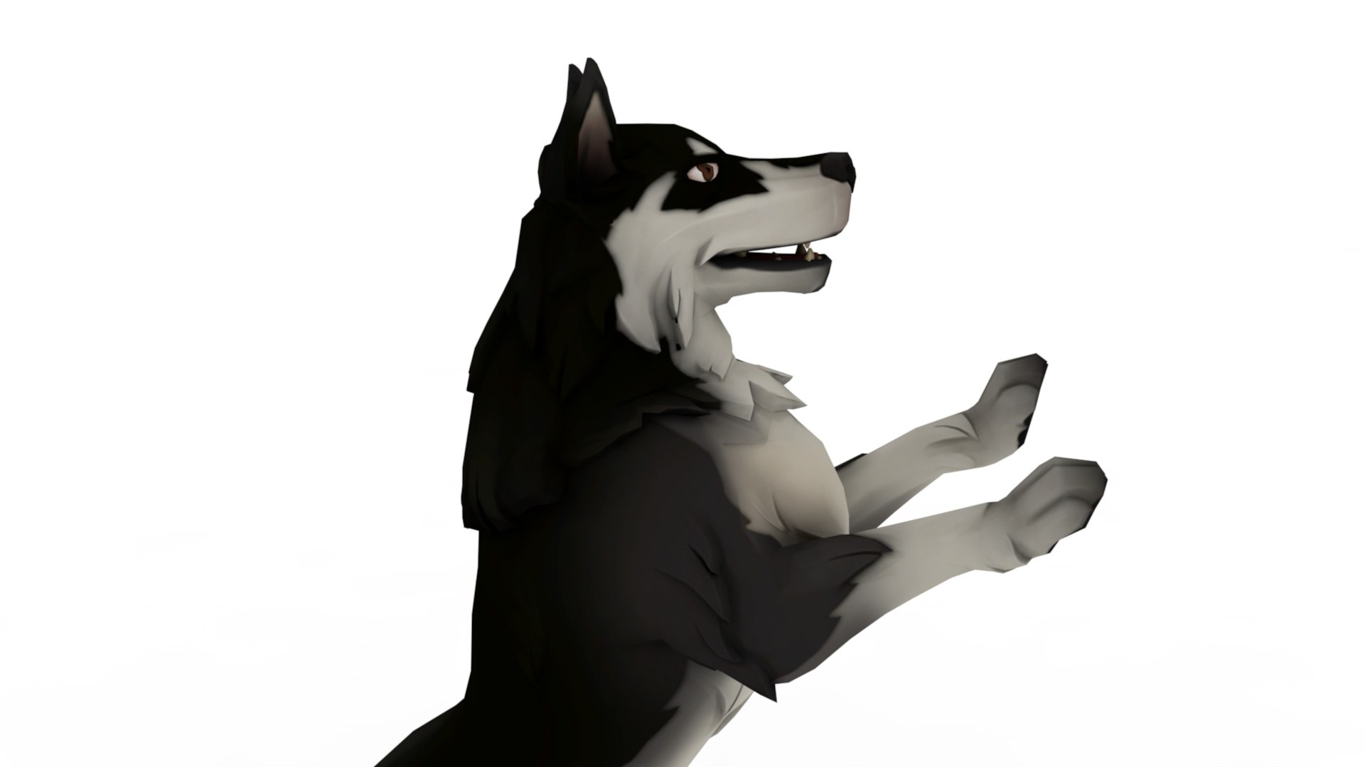 Husky dog 3D model - TurboSquid 1953876