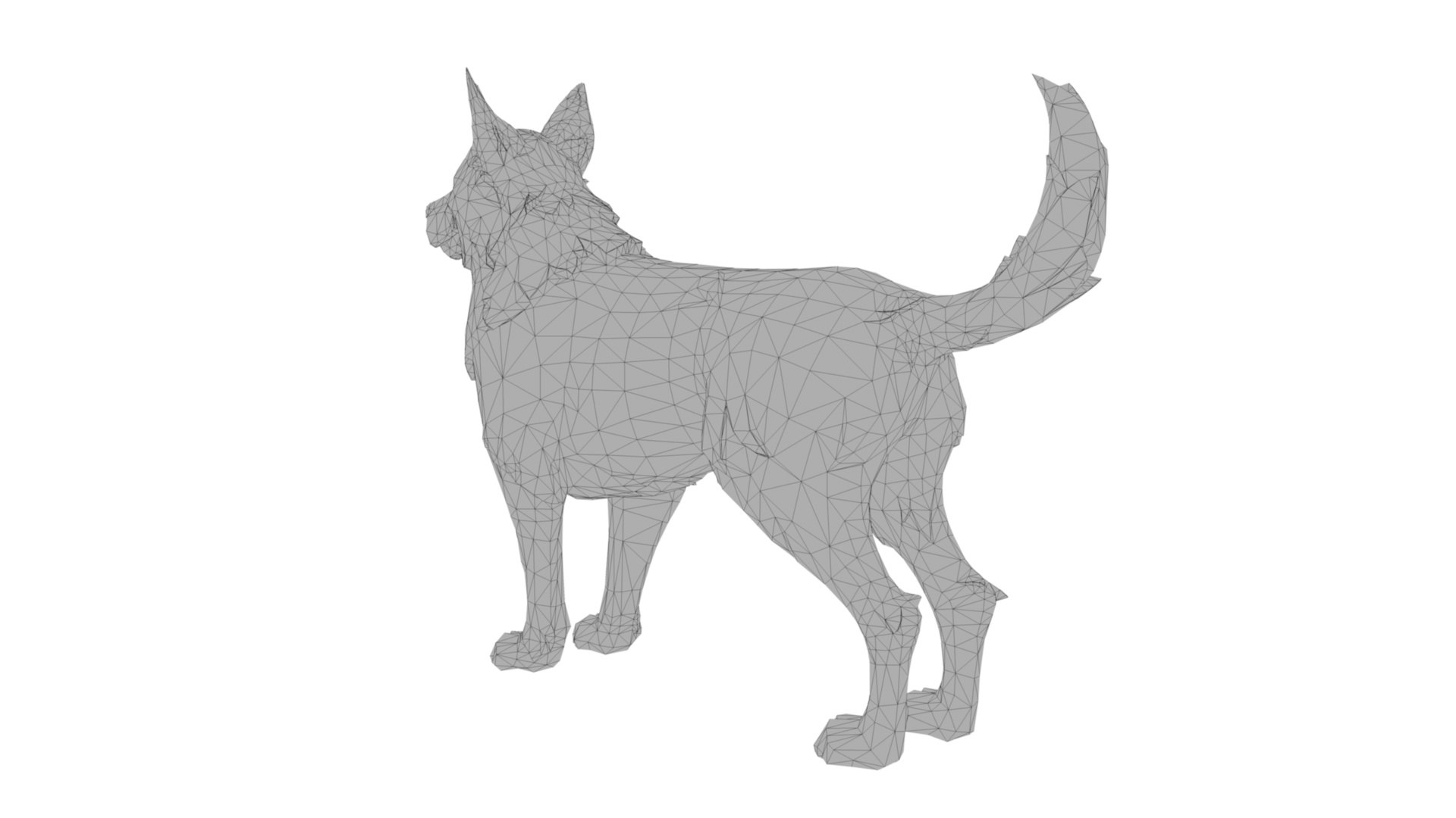 Husky dog 3D model - TurboSquid 1953876