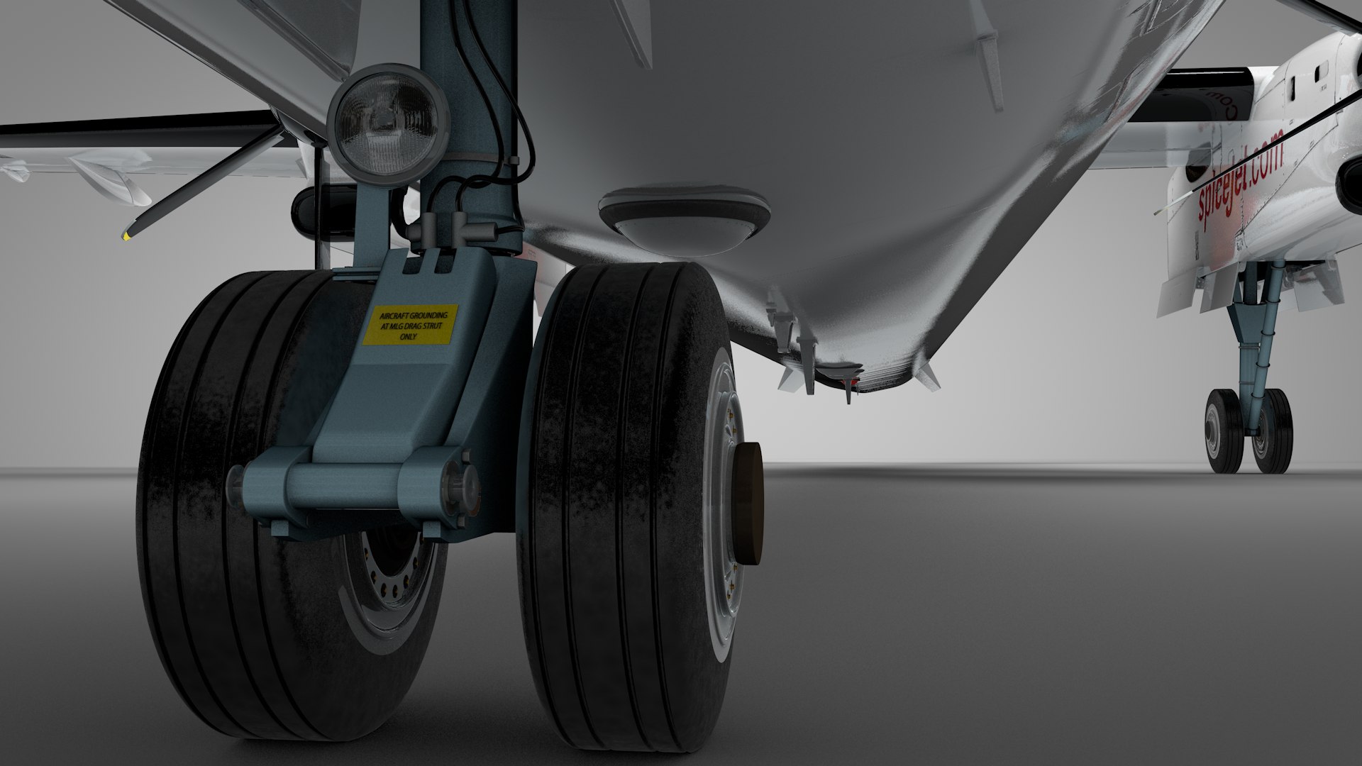 3D model SpiceJet Bombardier DHC-8 Q400 Dash 8 L1530 - TurboSquid 1808901