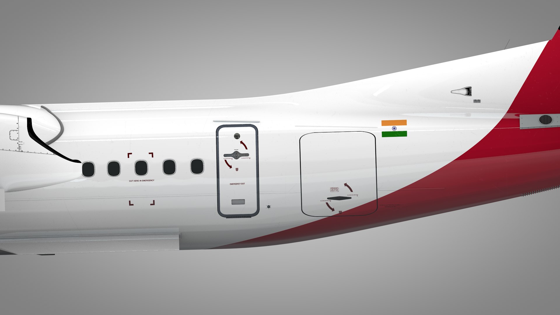 3D model SpiceJet Bombardier DHC-8 Q400 Dash 8 L1530 - TurboSquid 1808901
