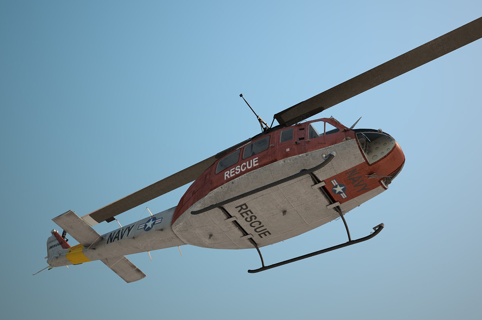 3d max h uh-1 uh-1h
