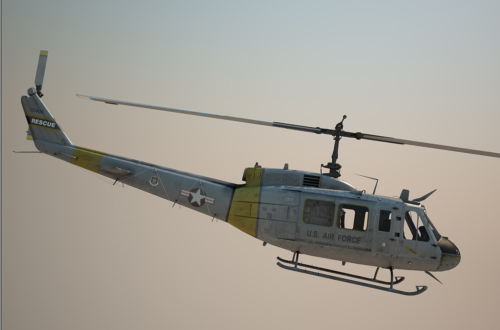 3d max h uh-1 uh-1h